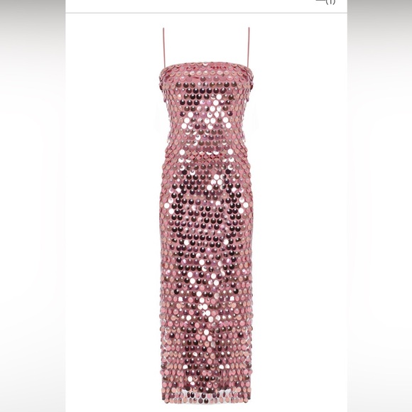 New Arrivals | Dresses | The New Arrivals Ilkyaz Ozel Rose Phoenix Midi ...